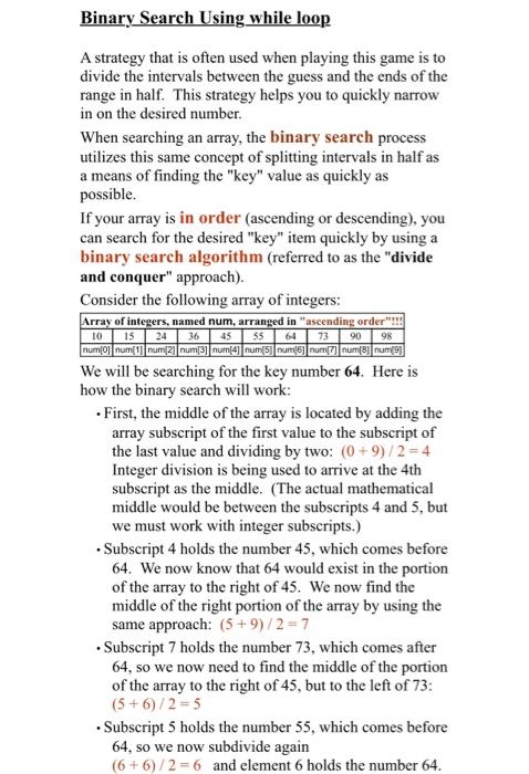 Solved GEIT2421 DATA STRUCTURE LAB 08 Lab #08 : Search | Chegg.com
