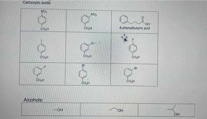 Solved Carboxylic acids: | Chegg.com