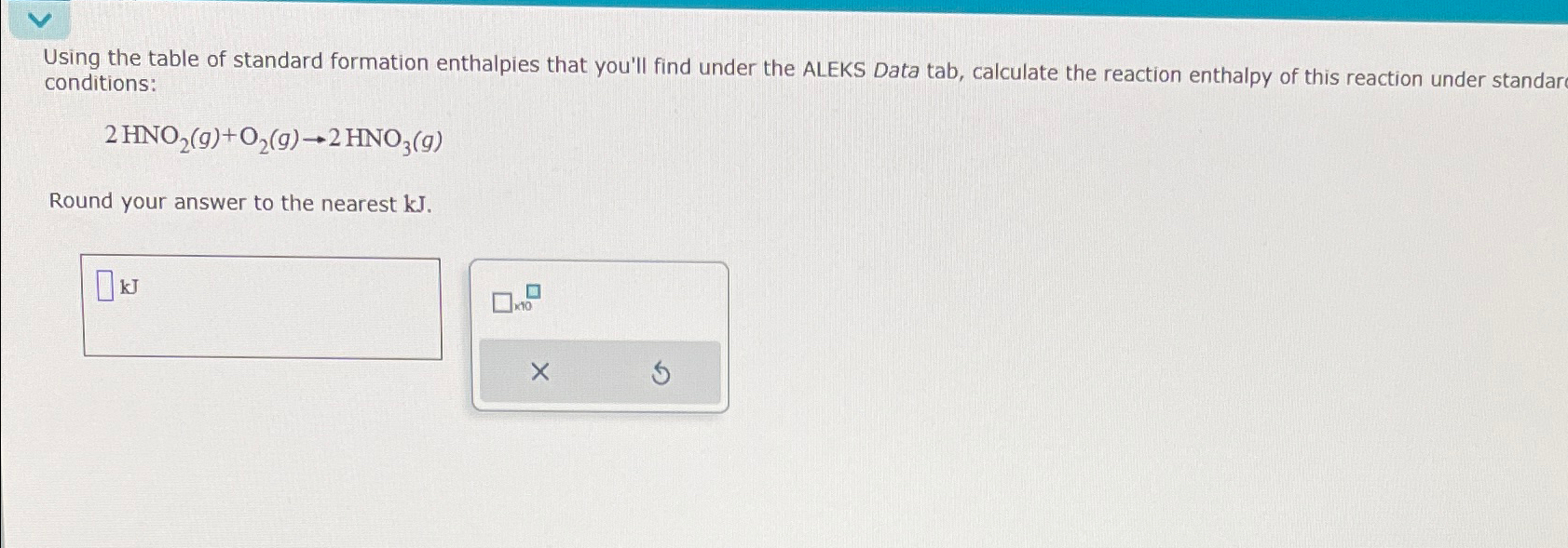 Solved Using the table of standard formation enthalpies that | Chegg.com