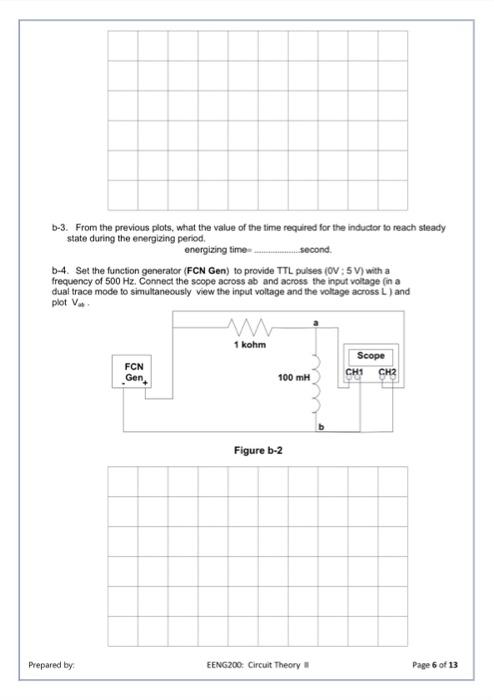Solved Experiment No. 2 First Order Circuits 1. Objectives | Chegg.com