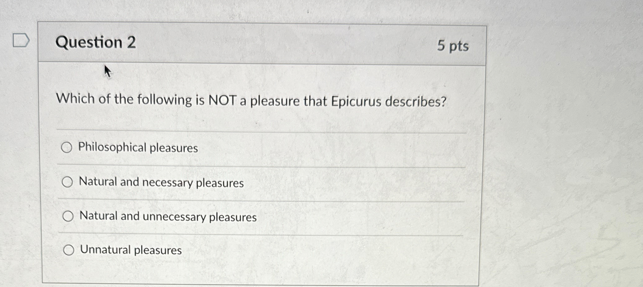 Solved Question 25 ﻿ptsWhich of the following is NOT a | Chegg.com