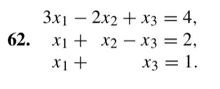 Solved For Problems 59-64, use Cramer's rule to solve the | Chegg.com