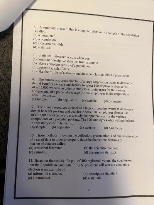 Solved 2. Represent the following data using : a) Bar chart | Chegg.com