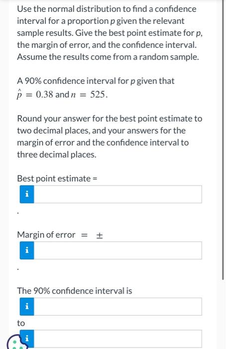 Solved Consider random samples of size 50 from a population | Chegg.com