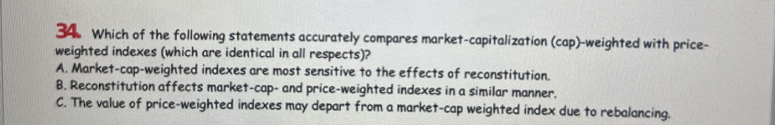 Solved Which of the following statements accurately compares | Chegg.com
