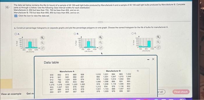 Solved parts a) through c) below. Use the following class | Chegg.com