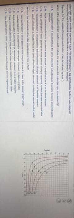 Solved Armed bore produce output. The quart graph to right | Chegg.com