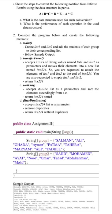Solved Show the steps to convert the following notation from | Chegg.com
