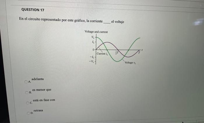 Solved QUESTION 17 In the circuit represented by this graph, | Chegg.com
