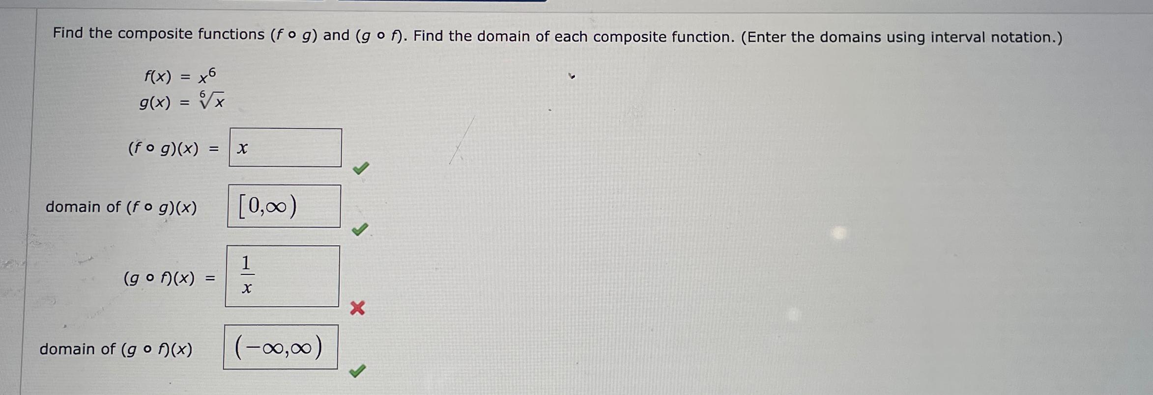 Solved Find the composite functions (f@g) ﻿and (g@f). ﻿Find | Chegg.com