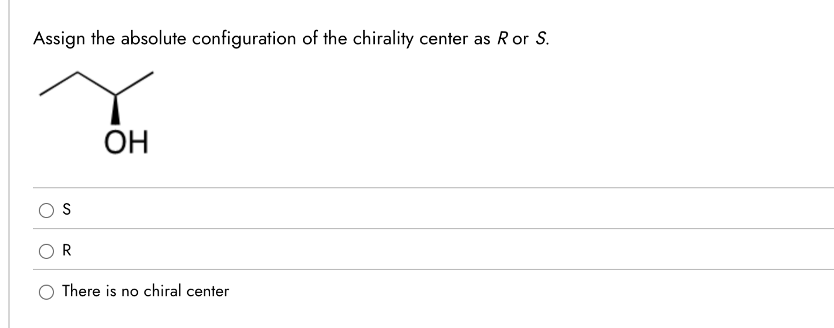 Solved by an EXPERT Assign the absolute configuration of the chirality | Chegg.com