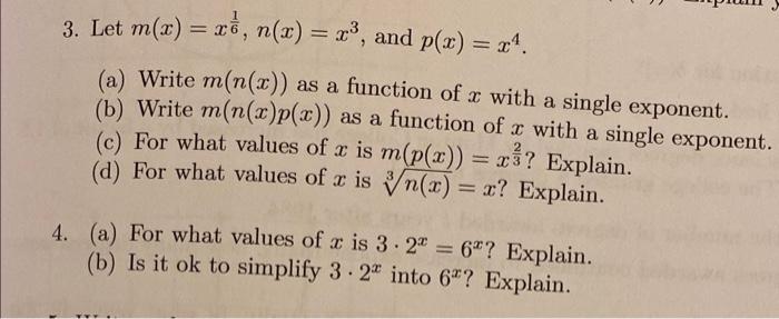 Solved 3 Let Mxx61nxx3 And Pxx4 A Write 5314