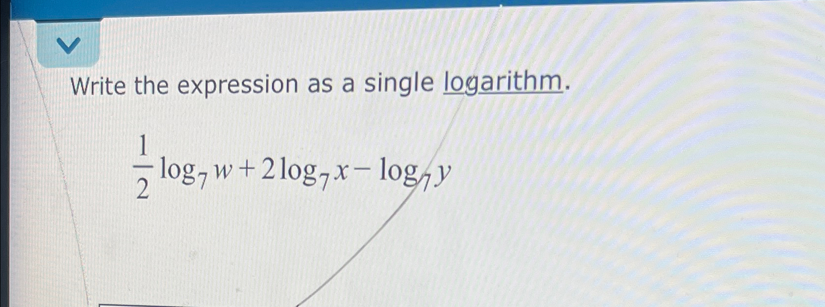Solved Write the expression as a single | Chegg.com