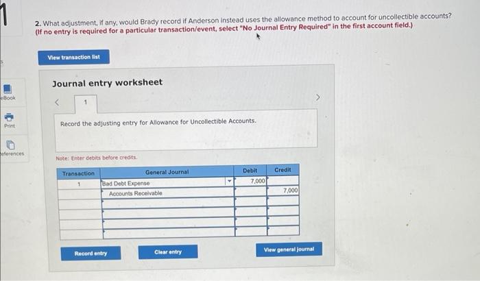 Solved Brief Exercise 5-14 Use the direct write-off method | Chegg.com