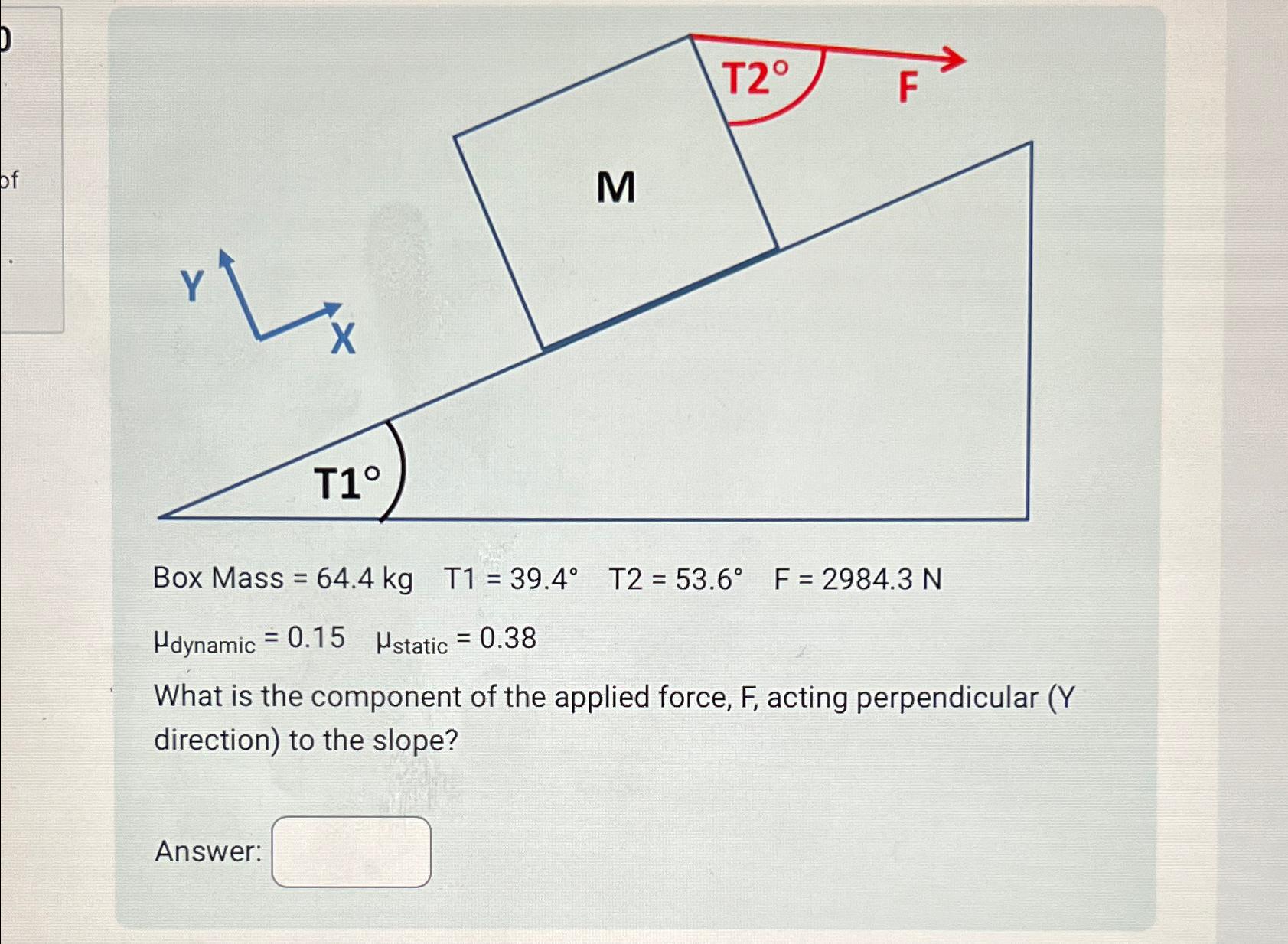 Solved Box Mass | Chegg.com