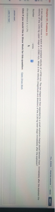 Solved FULL SCREEN ES PRINTER VERSION BACK NEXT Chapter 07, | Chegg.com