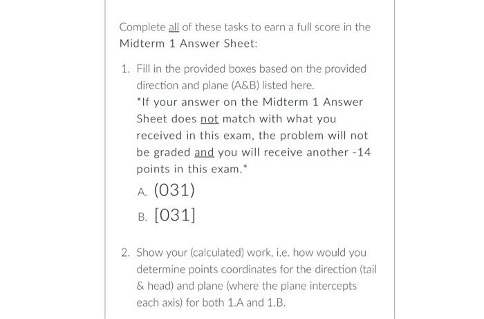 Solved Complete all of these tasks to earn a full score in | Chegg.com