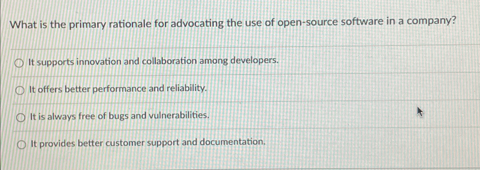 Solved What is the primary rationale for advocating the use | Chegg.com