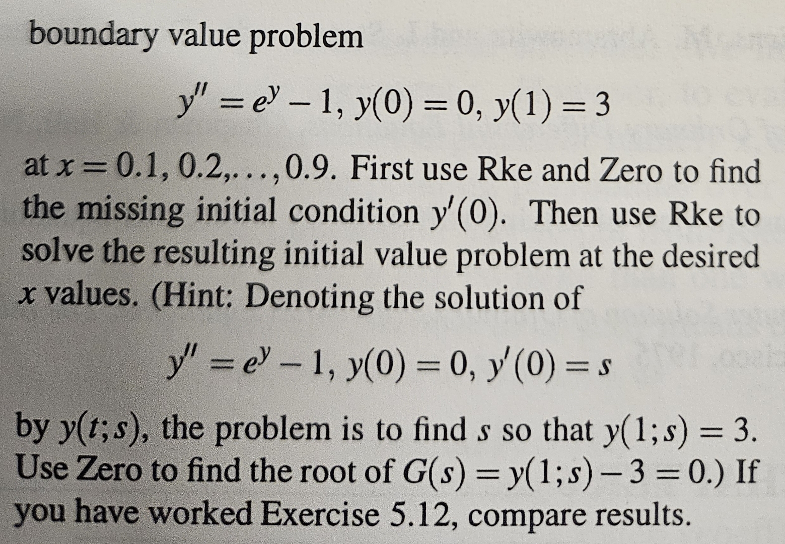 Solved Approximate The Solution To The Nonlinear