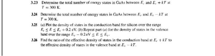 Solved 3 23 Determine The Total Number Of Energy States In