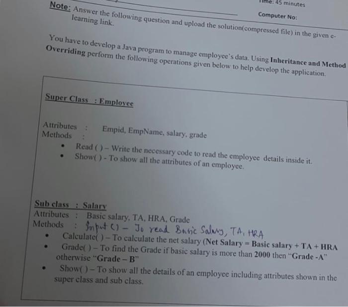 Solved Attributes : Studentid, StudentName, phone, Level | Chegg.com