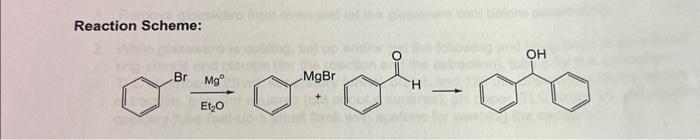 Solved Reaction Scheme: Et2O Mg∘ | Chegg.com