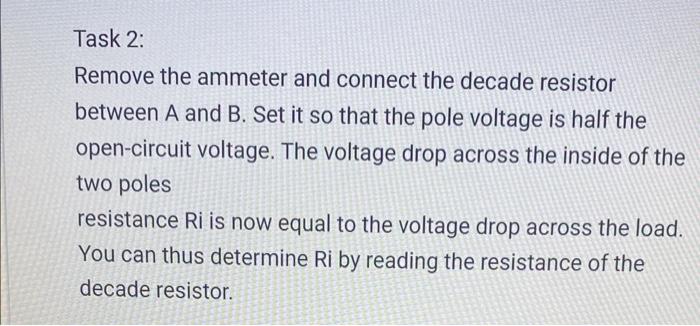 Solved Task 4: Connect the circuit below. Measure and record | Chegg.com