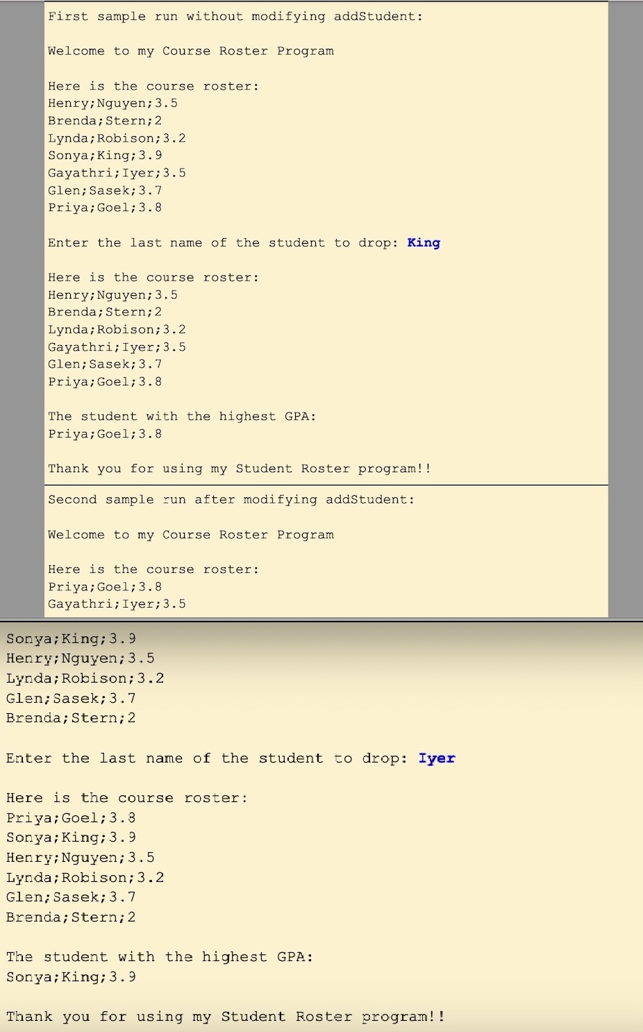 Solved Help me in C++ ﻿The program will compile and you | Chegg.com