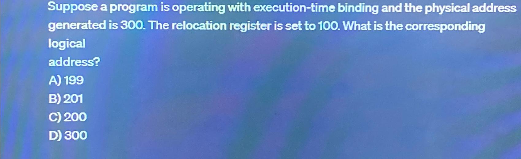 Solved Suppose a program is operating with execution-time | Chegg.com