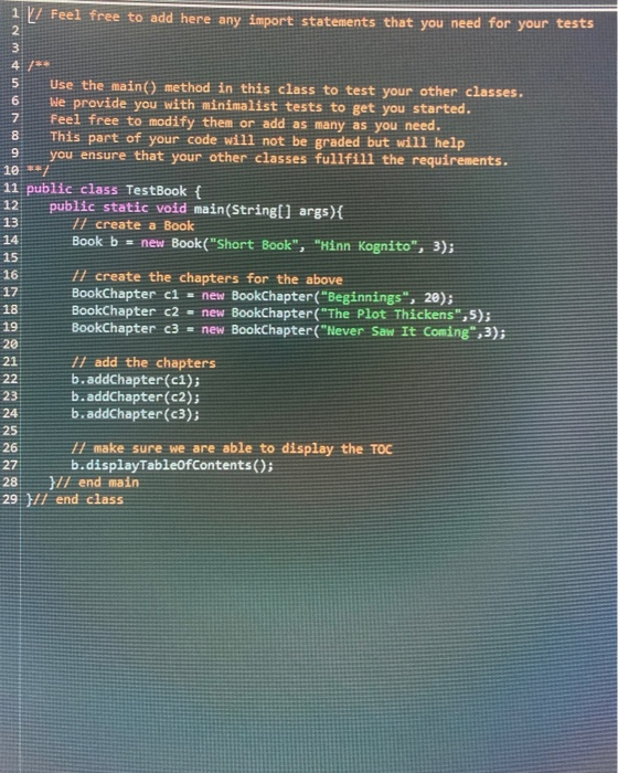 Solved need help completing a JAVA program with three | Chegg.com