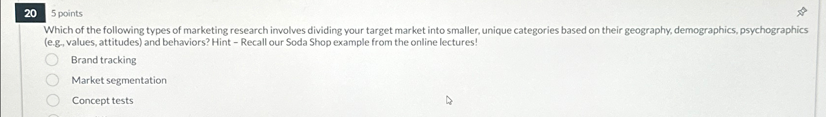 Solved 20 5 pointsWhich of the following types of marketing | Chegg.com Solved 20 5 pointsWhich of the following types of marketing | Chegg.com