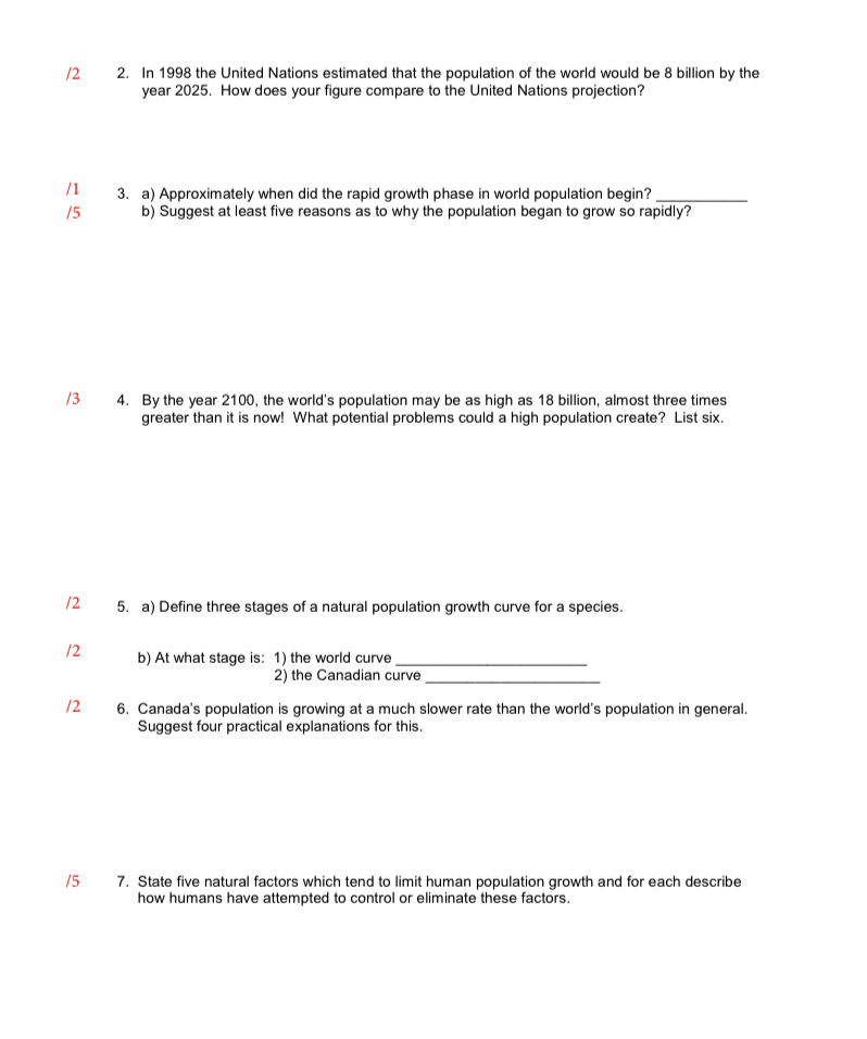 Solved Human Population LabProblem Statement: Humans can | Chegg.com