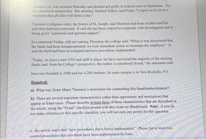 Solved The course calendar notes that Harrison R. Tyler was | Chegg.com