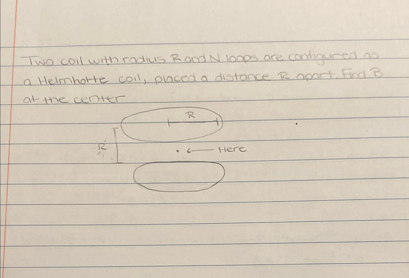 Solved Two coil with radius R ﻿and N ﻿loops are contigured | Chegg.com