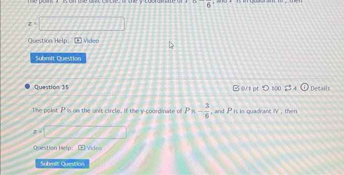 Solved me pomy Is One un Le C 6' Question Help: Video Submit | Chegg.com