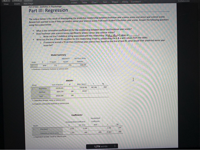 Solved Insert Table Chart Text Shape Collaborate Media | Chegg.com
