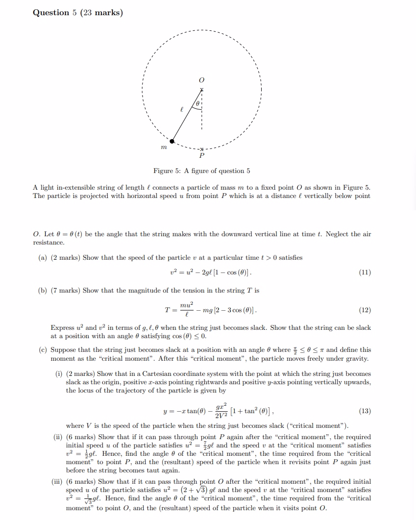 Solved Question 5 (23 ﻿marks)Figure 5: A figure of question | Chegg.com