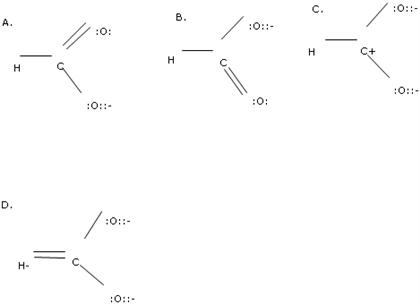 Solved 1. Identify the major and minor resonance | Chegg.com