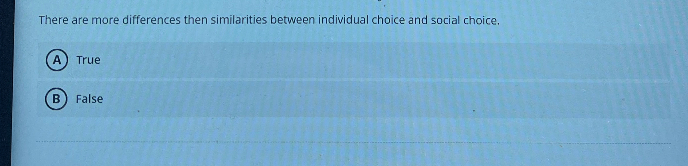 Solved There are more differences then similarities between | Chegg.com