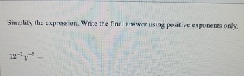 Solved Simplify the expression. Write the final answer using | Chegg.com