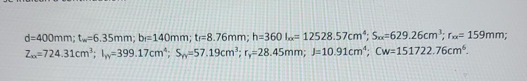 Solved A W16x26 A992 steel beam has an unbraced length of | Chegg.com