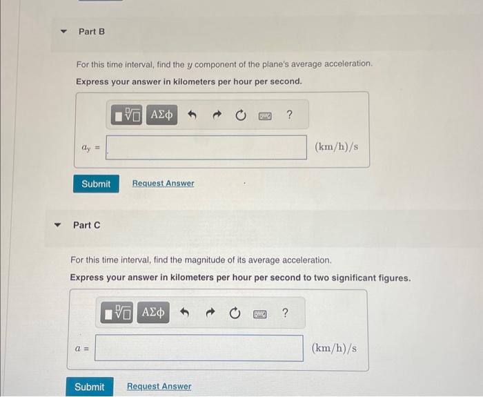 Solved What is the magnitude of its average velocity between | Chegg.com