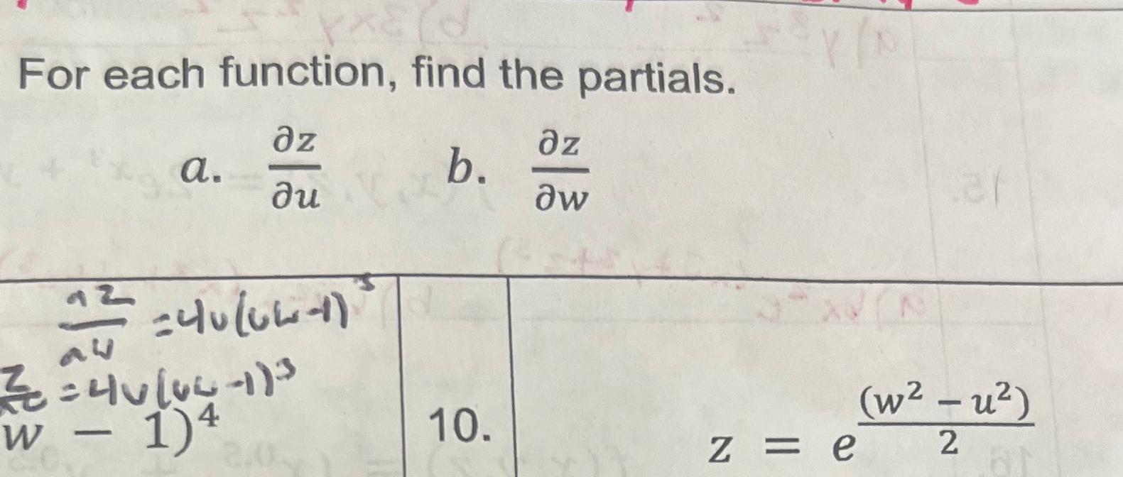 Solved For each function, find the | Chegg.com