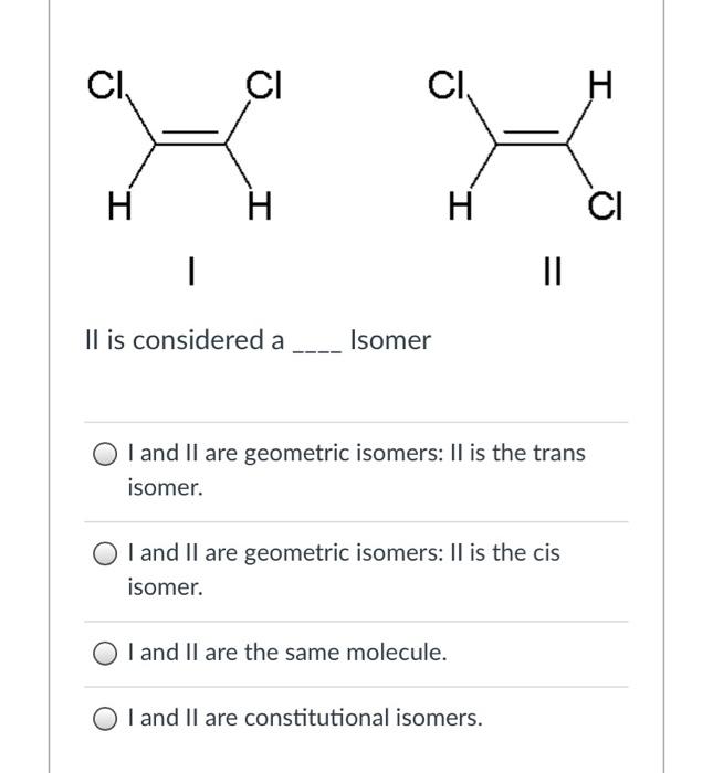 Structural Isomers Vs Geometric Isomers