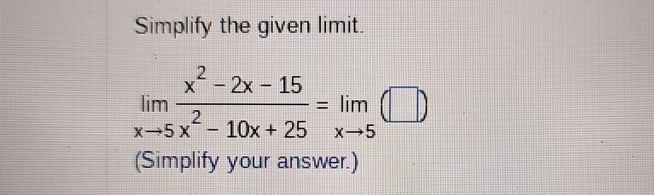 Solved Simplify the given | Chegg.com