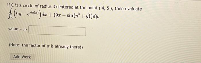 Solved Calculus 3 Computing the line integral along a simple | Chegg.com