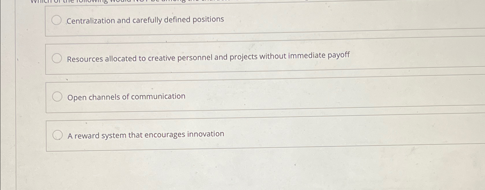Solved Centralization and carefully defined | Chegg.com