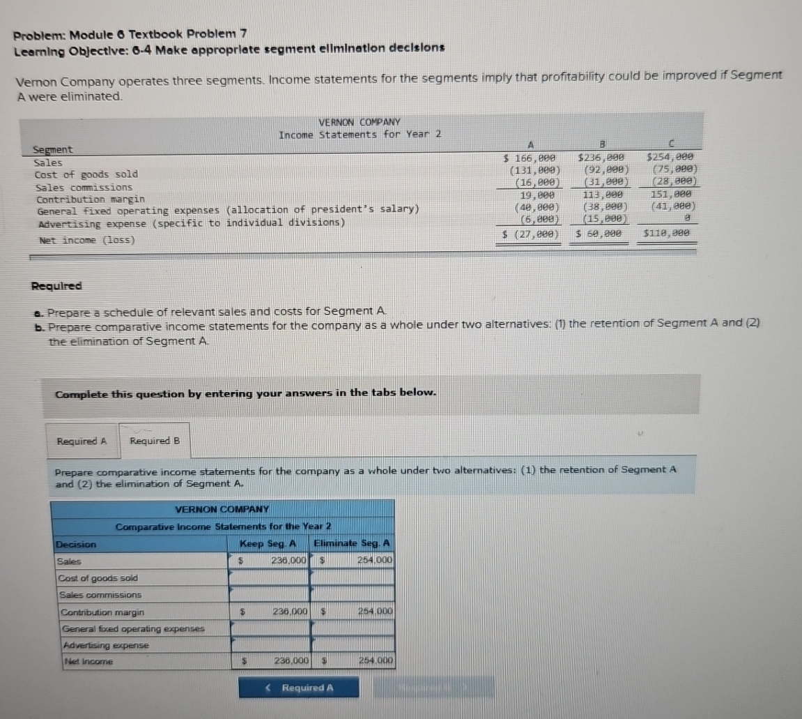 Solved Problem Module 6 textbook Problem 7learning