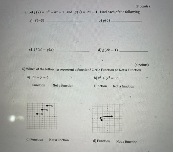 Solved 1. Consider the points A(−3,2), and B(3,−2). (2 | Chegg.com