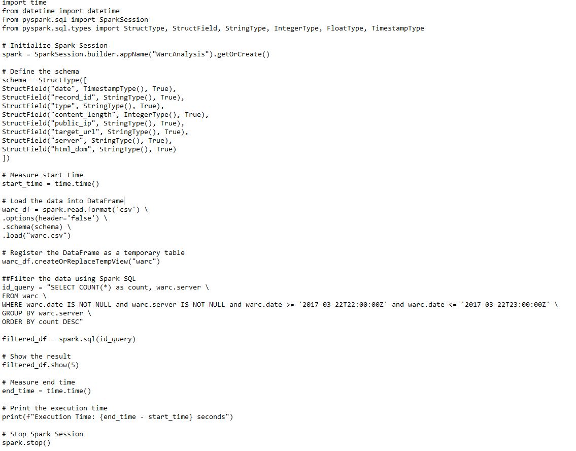 Solved How to work with parquet file in DF code | Chegg.com
